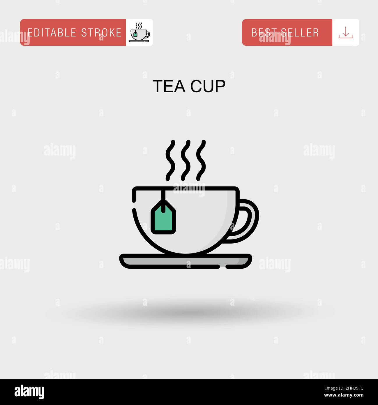 Teacup steam Stock Vector Images - Alamy