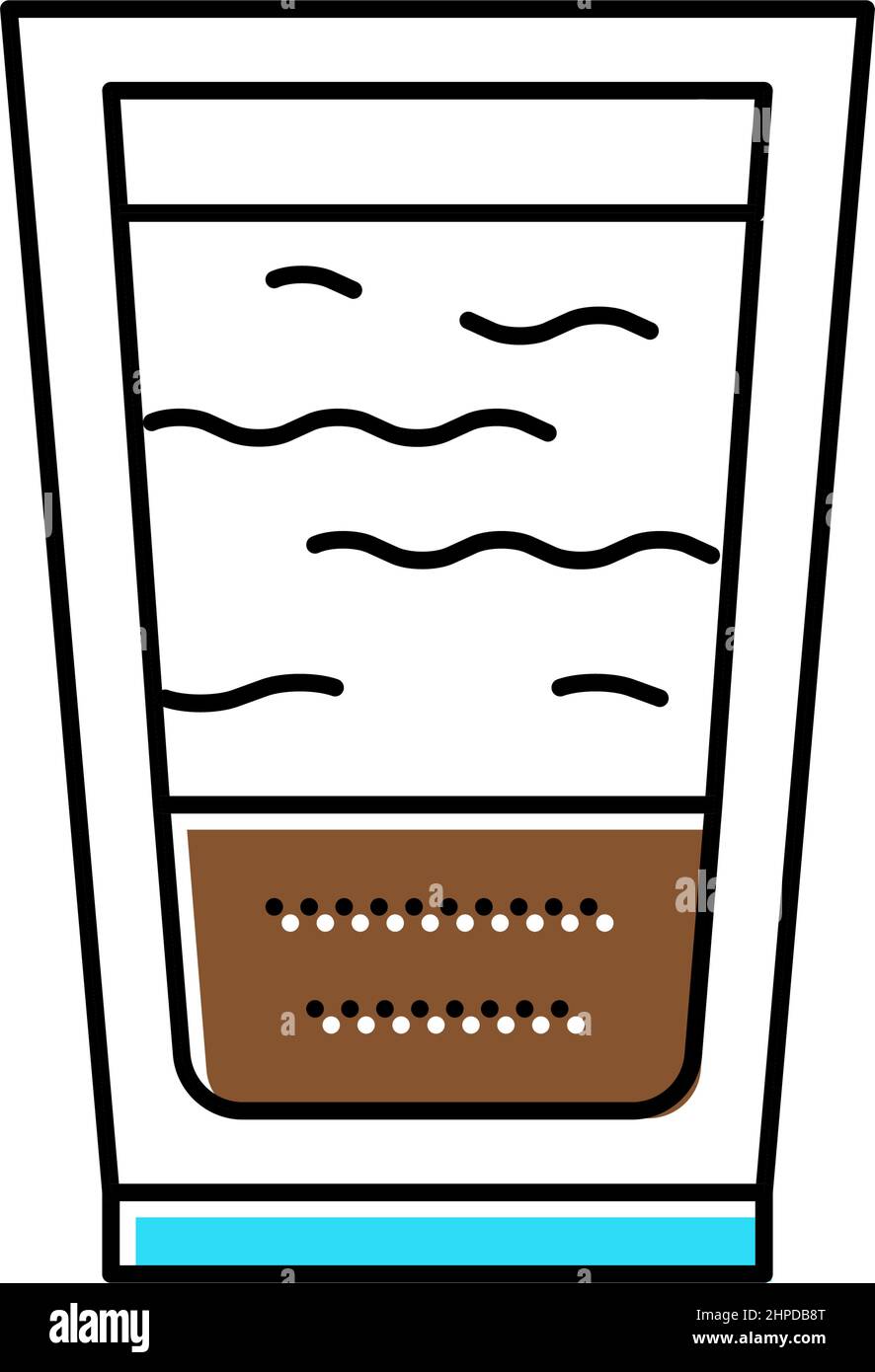 flat white coffee color icon vector illustration Stock Vector Image ...