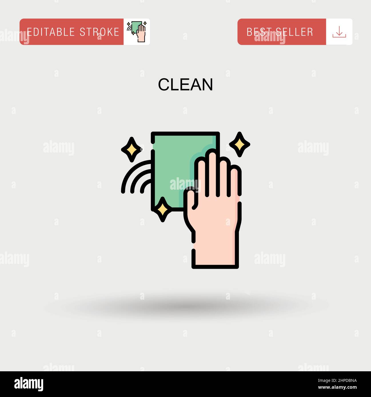 Cleaner sanitizer Stock Vector Images - Alamy