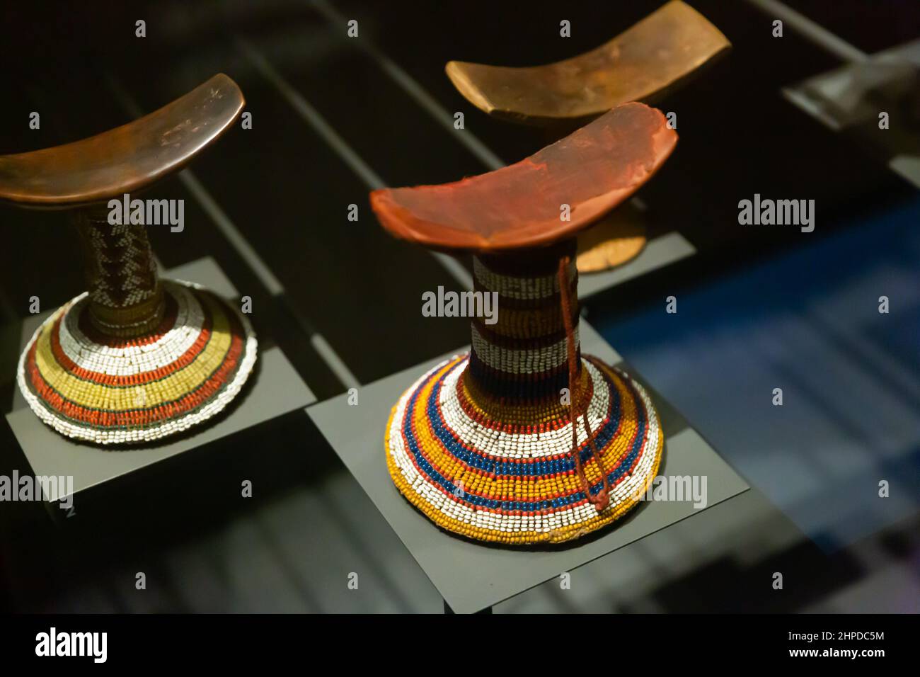 Collection of household and cultural items of Aztec Empire at ...