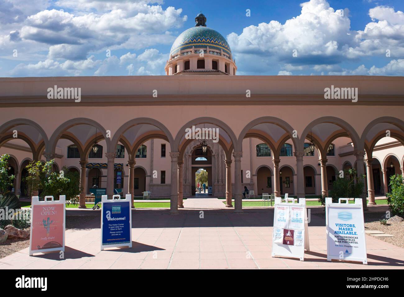 The repurposed Pima County Courthouse Tucson - now a gem and Mineral ...