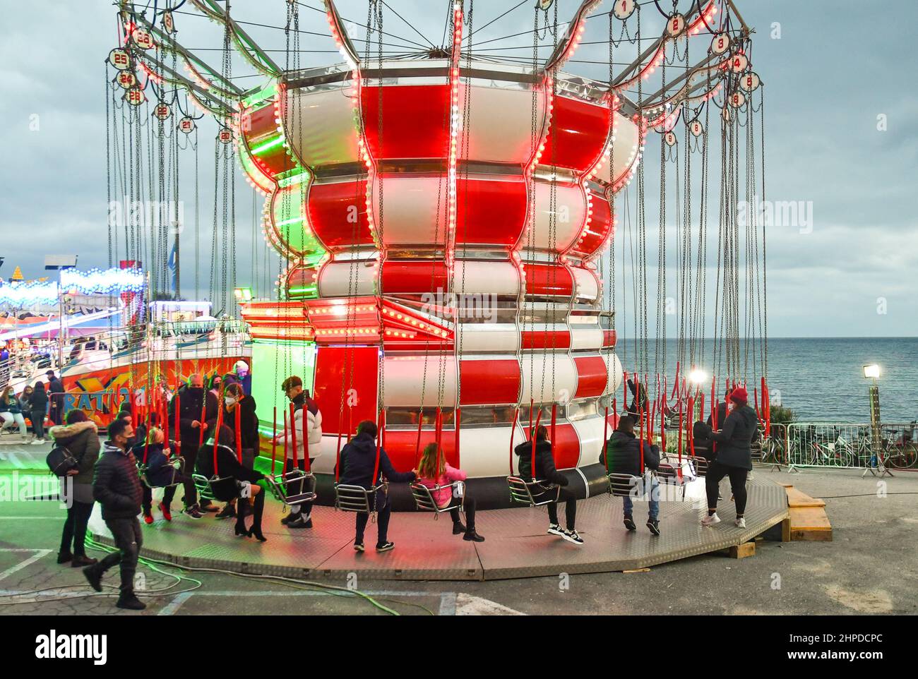 Flying carousel hi-res stock photography and images - Alamy