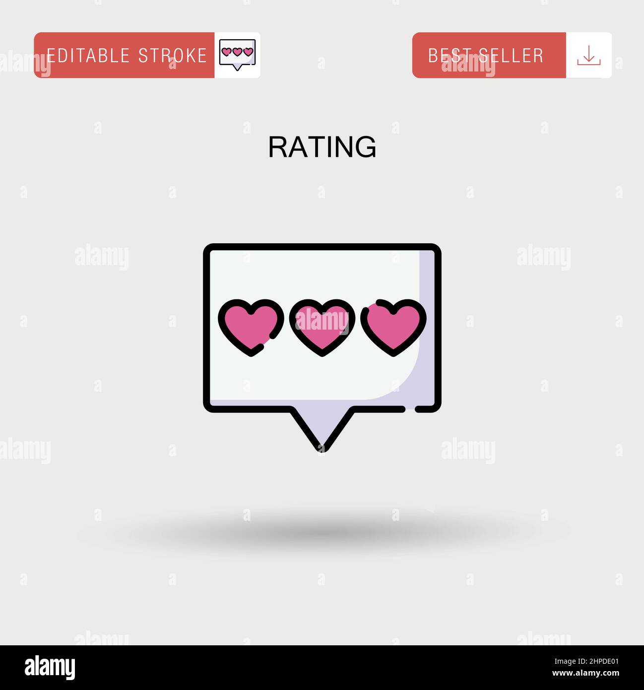 Service result vector icon Stock Vector Images - Alamy