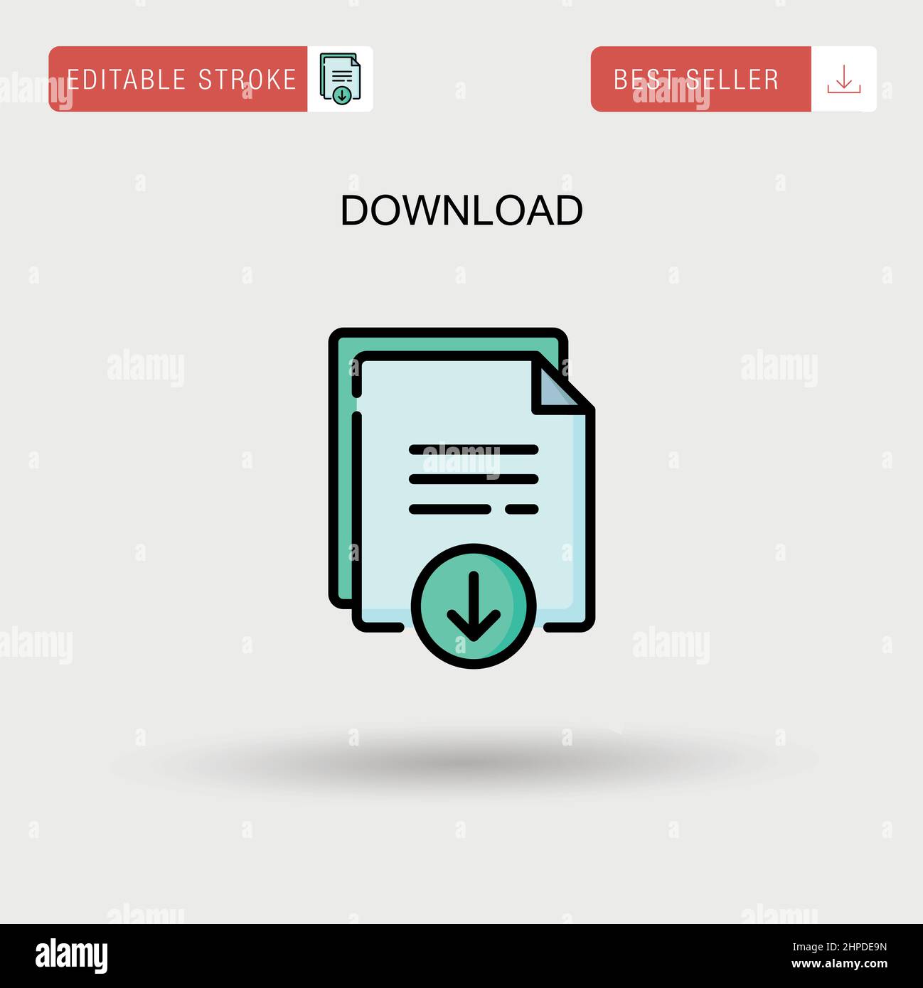 Downloading symbol Stock Vector Images - Alamy