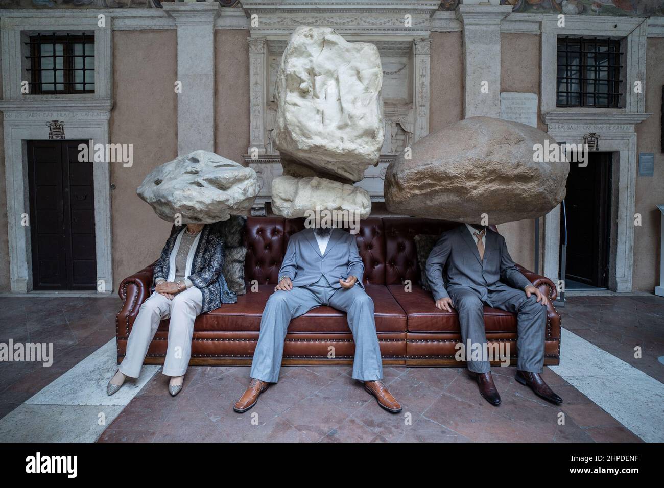 Rome, Italy. 18th Feb, 2022. Rome, Presentation of the 'Crazy ...