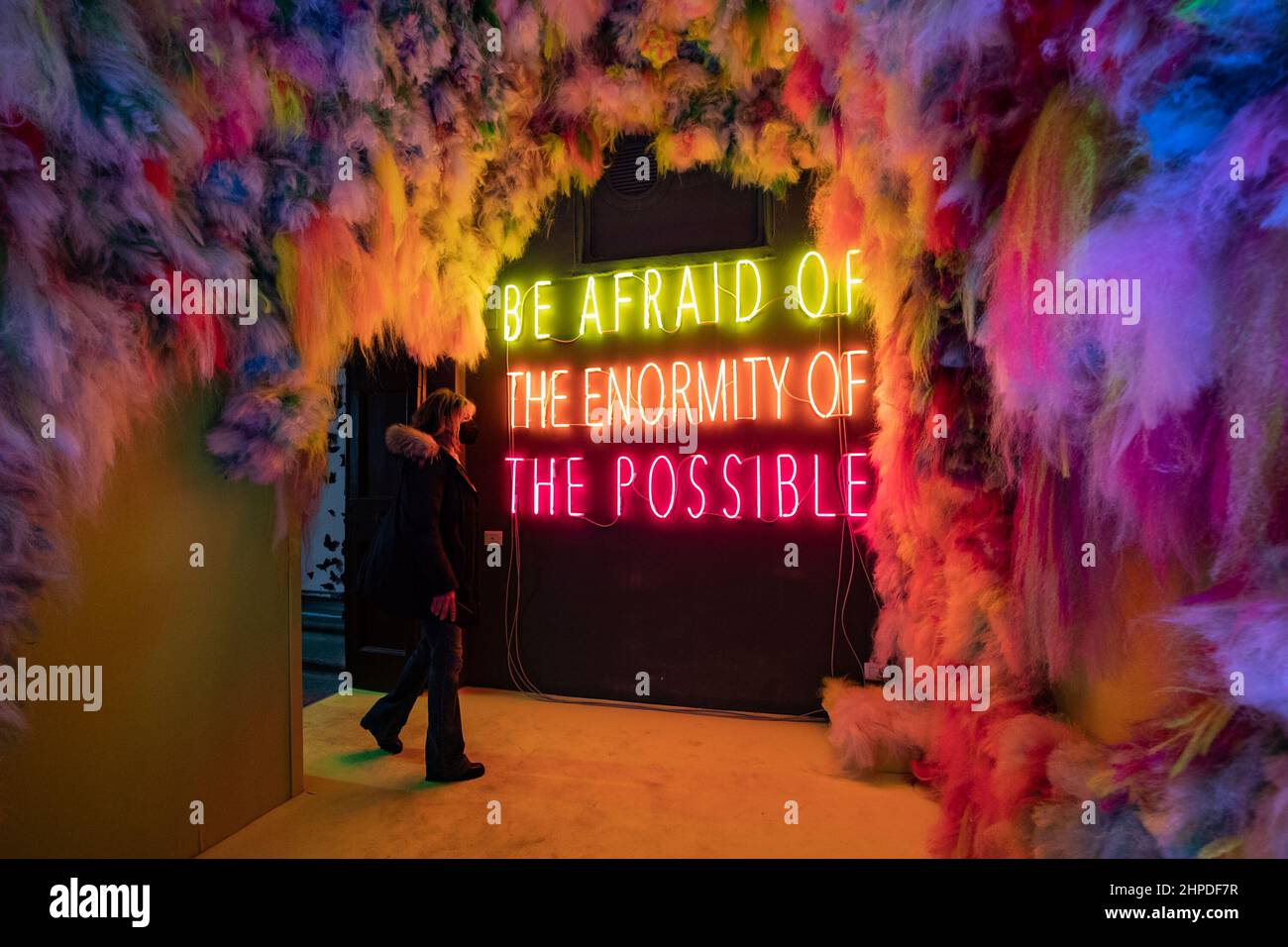 Rome, Italy. 18th Feb, 2022. Rome, Presentation of the 'Crazy ...