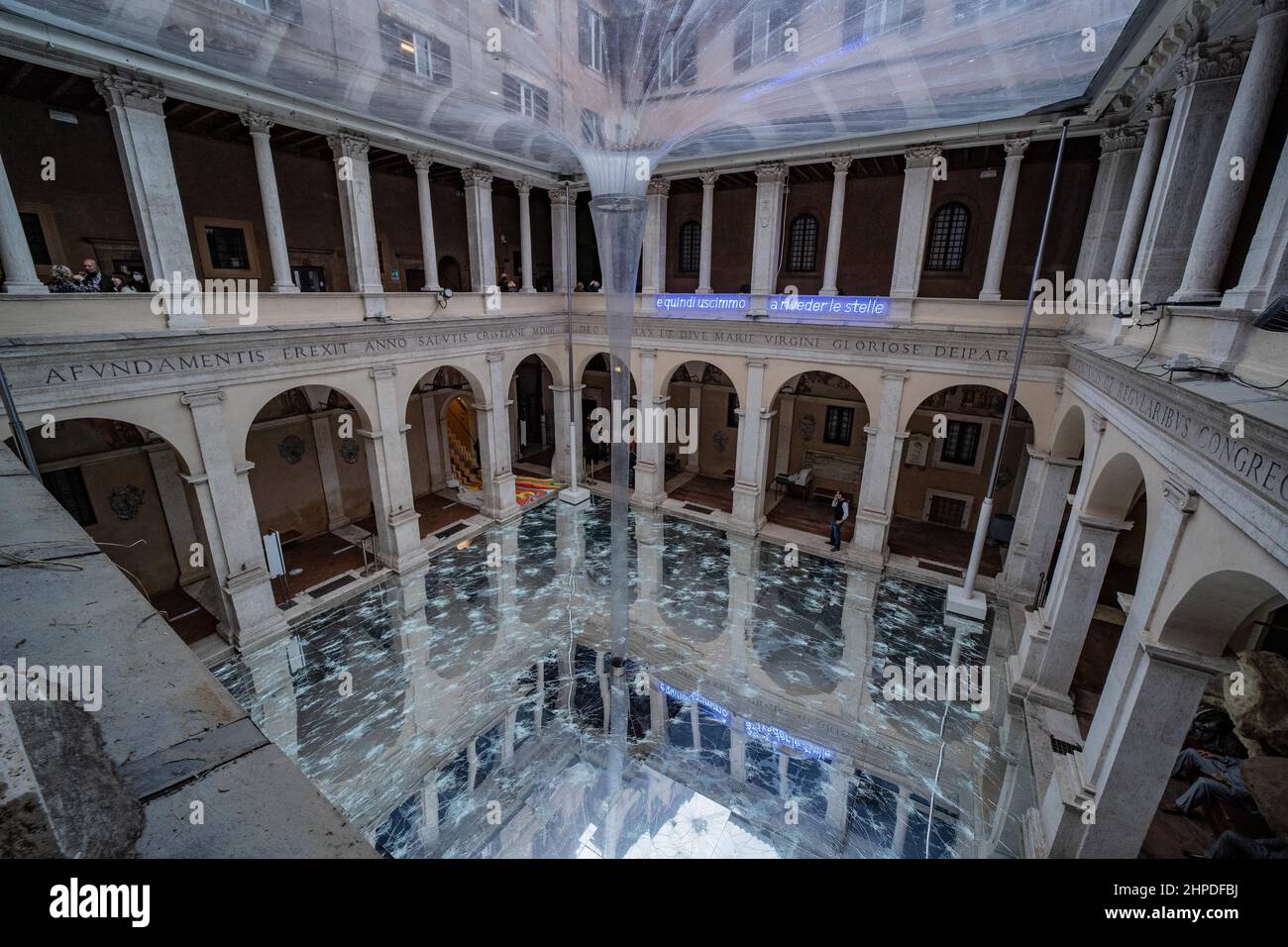 Rome, Italy. 18th Feb, 2022. Rome, Presentation of the 'Crazy ...