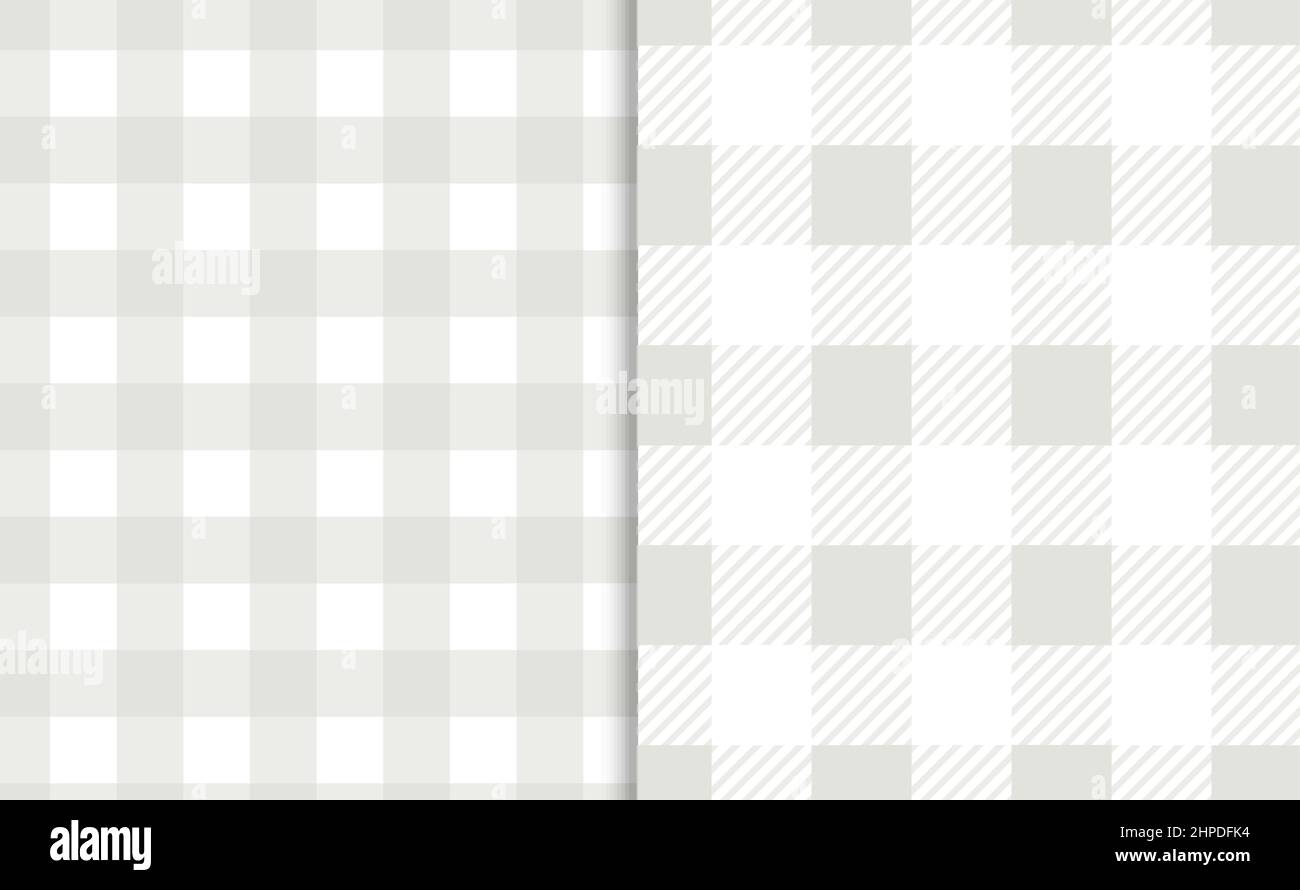 Vichy Seamless set. Pastel gingham pattern. Background for Easter, wallpaper, blanket Stock ...