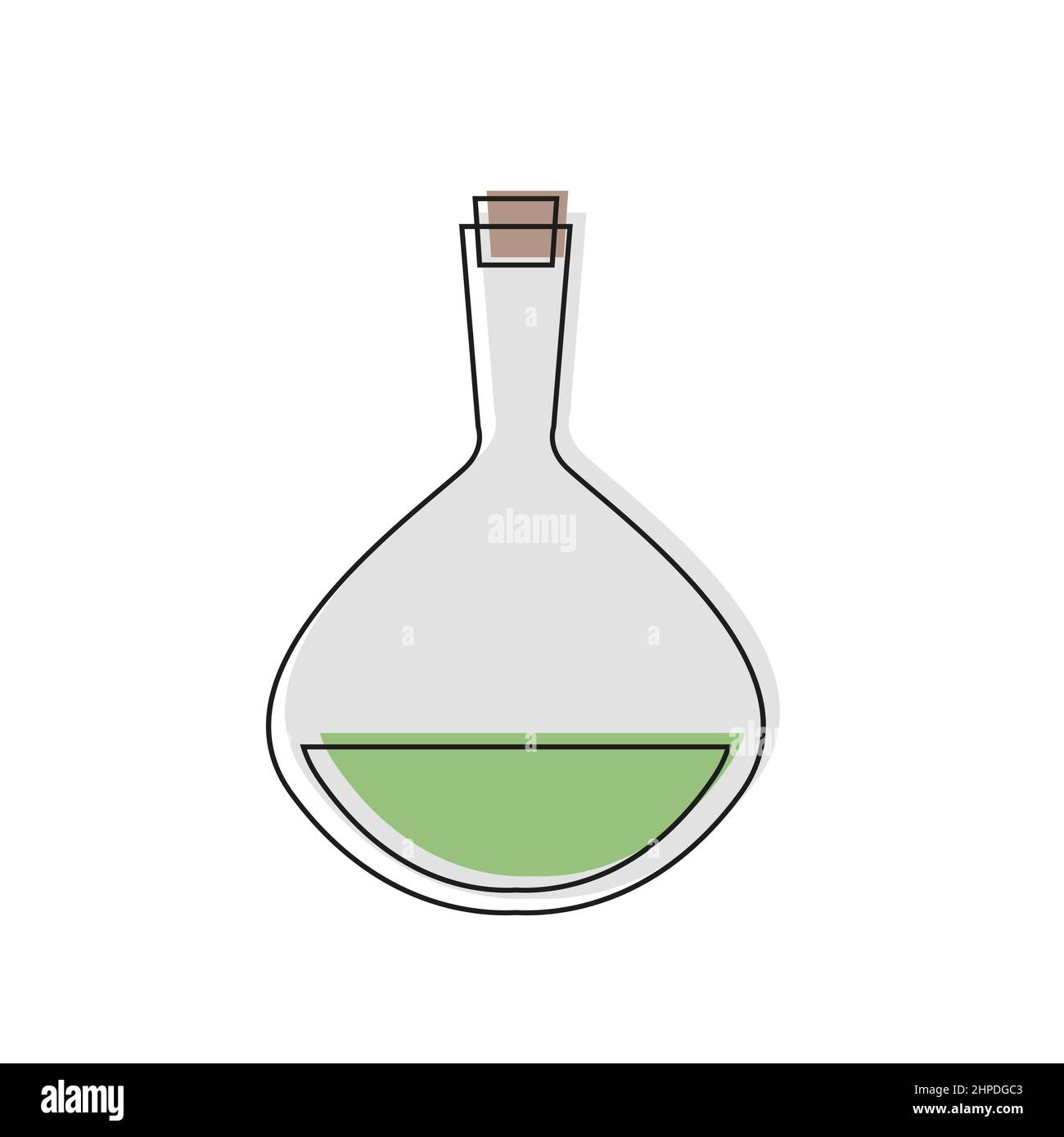 Cartoon science experiment bubble Stock Vector Images - Alamy