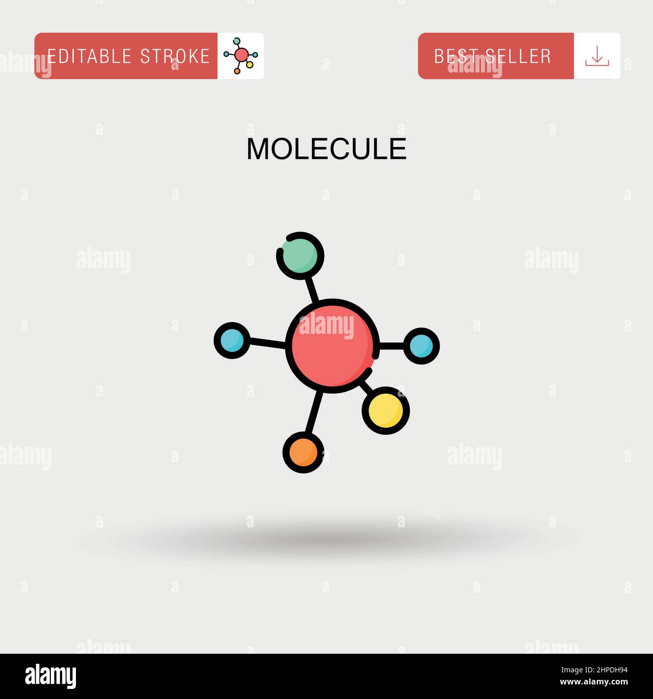 3d molecule model Stock Vector Images - Alamy