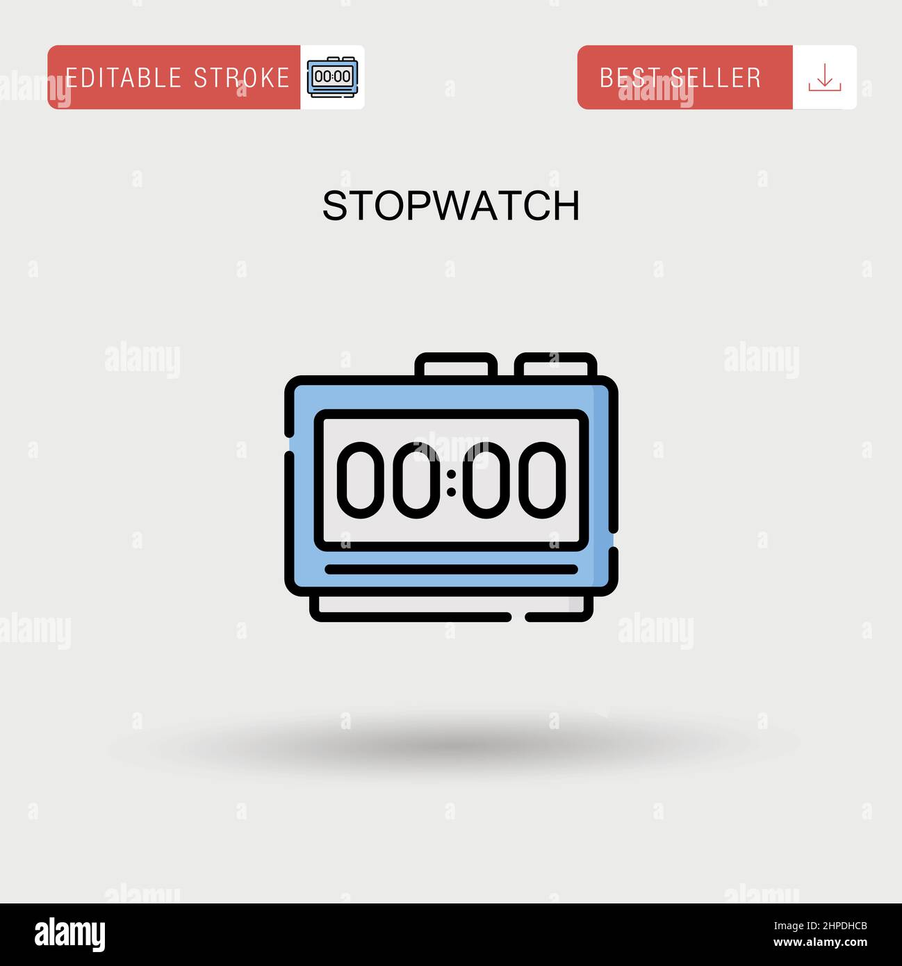 Timer sign icon stopwatch symbol hi-res stock photography and images ...