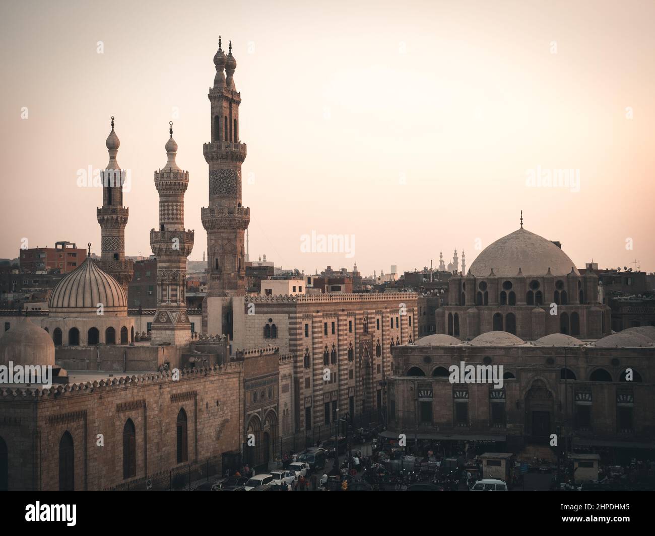 Beautiful shot of the streets of El Cairo in Egypt Stock Photo - Alamy