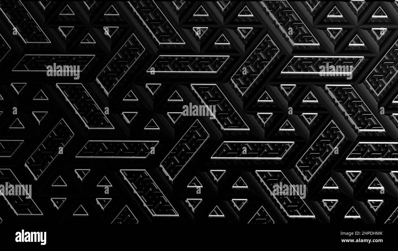 Geometric minimal black texture shape Stock Photo - Alamy