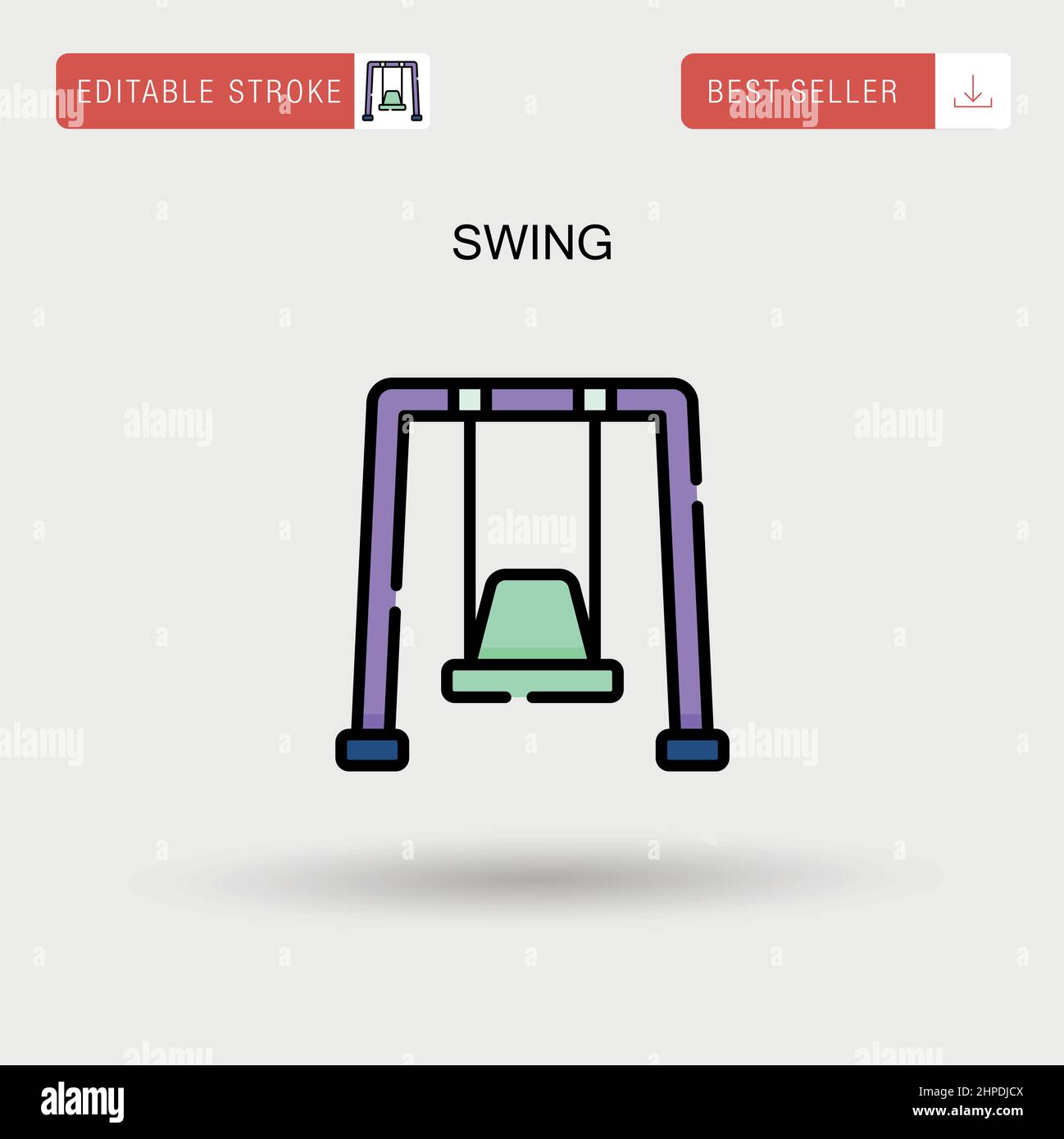 Swing Stock Vector Images - Alamy