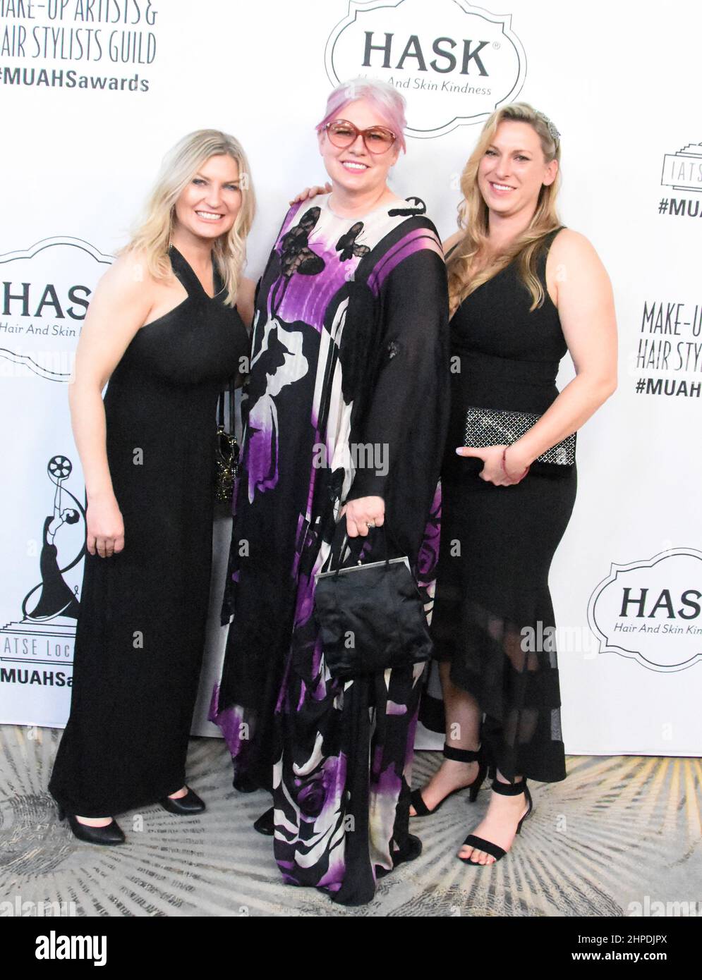 Beverly Hills, California, USA 19th February 2022 Sabrina Wilson, Heba ...