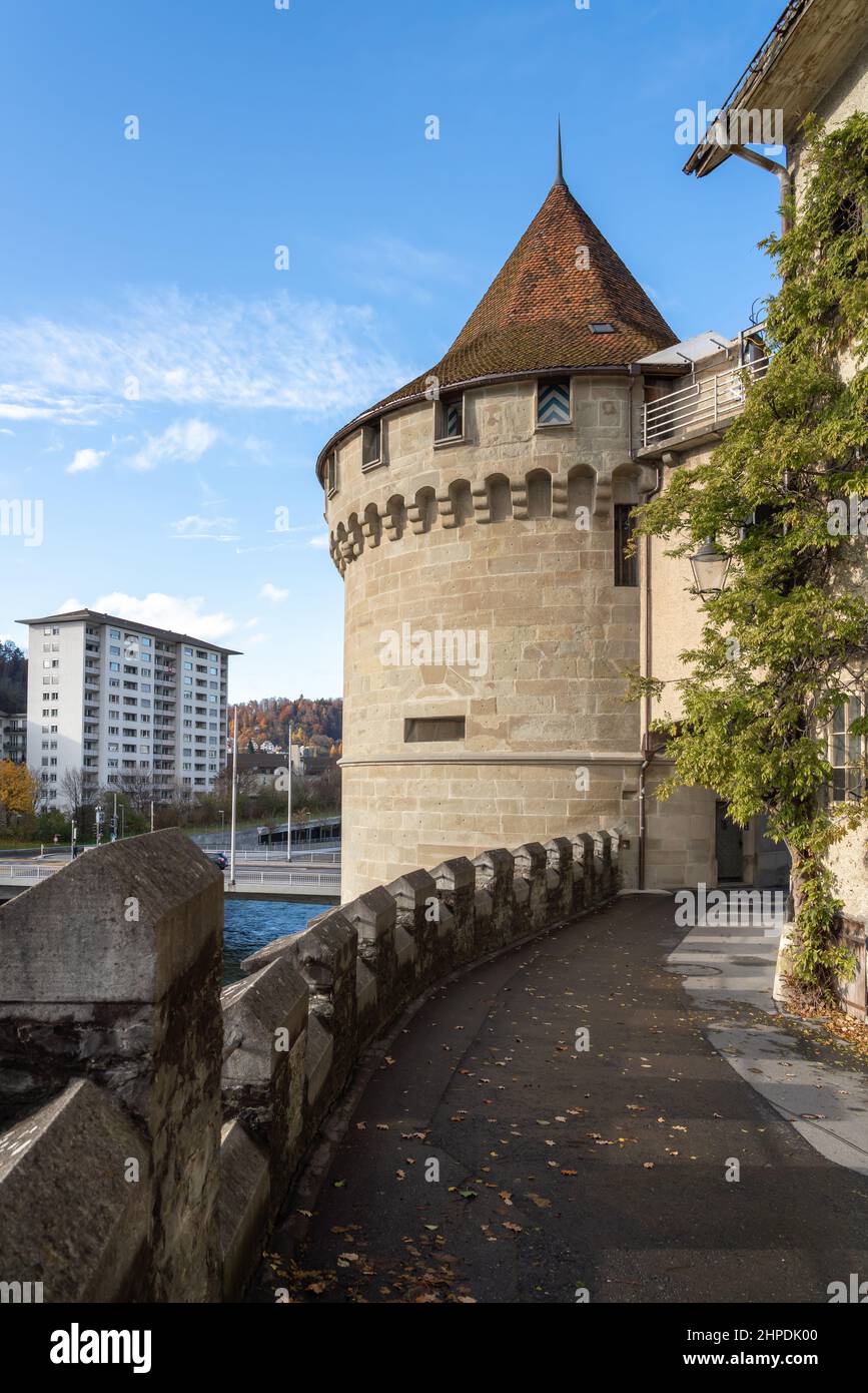 Nolli Tower (Nolliturm) at Luzern Musegg Wall (Museggmauer) - Lucerne ...