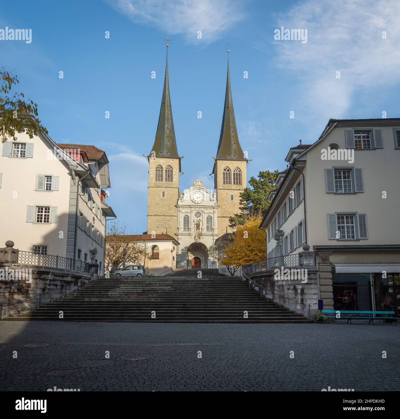 Lucerne cathedral hi-res stock photography and images - Alamy