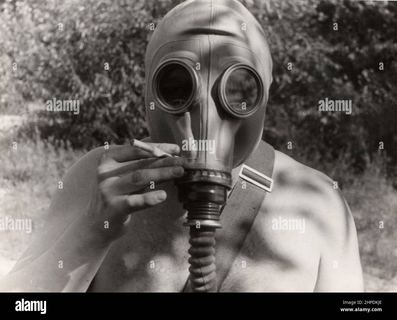 Vintage Creepy Gas Masks
