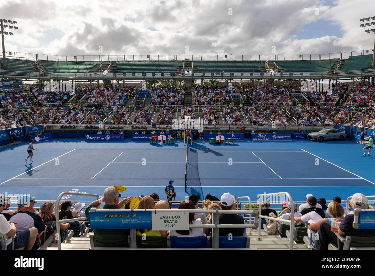 Singles Final: Cameron Norrie (GBR) vs Reilly Opelka (USA) during ATP ...