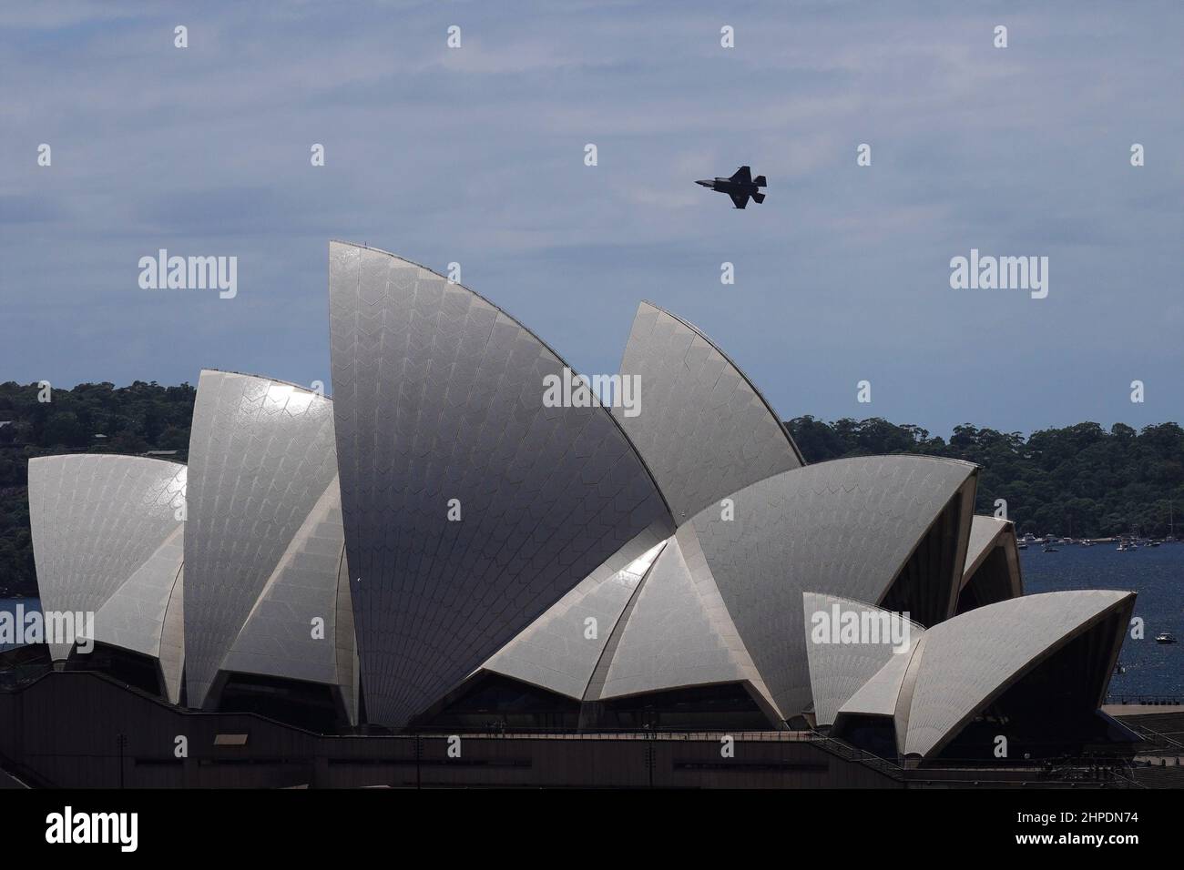 RAAF Flypast over the Sails of Sydney Opera House Stock Photo - Alamy
