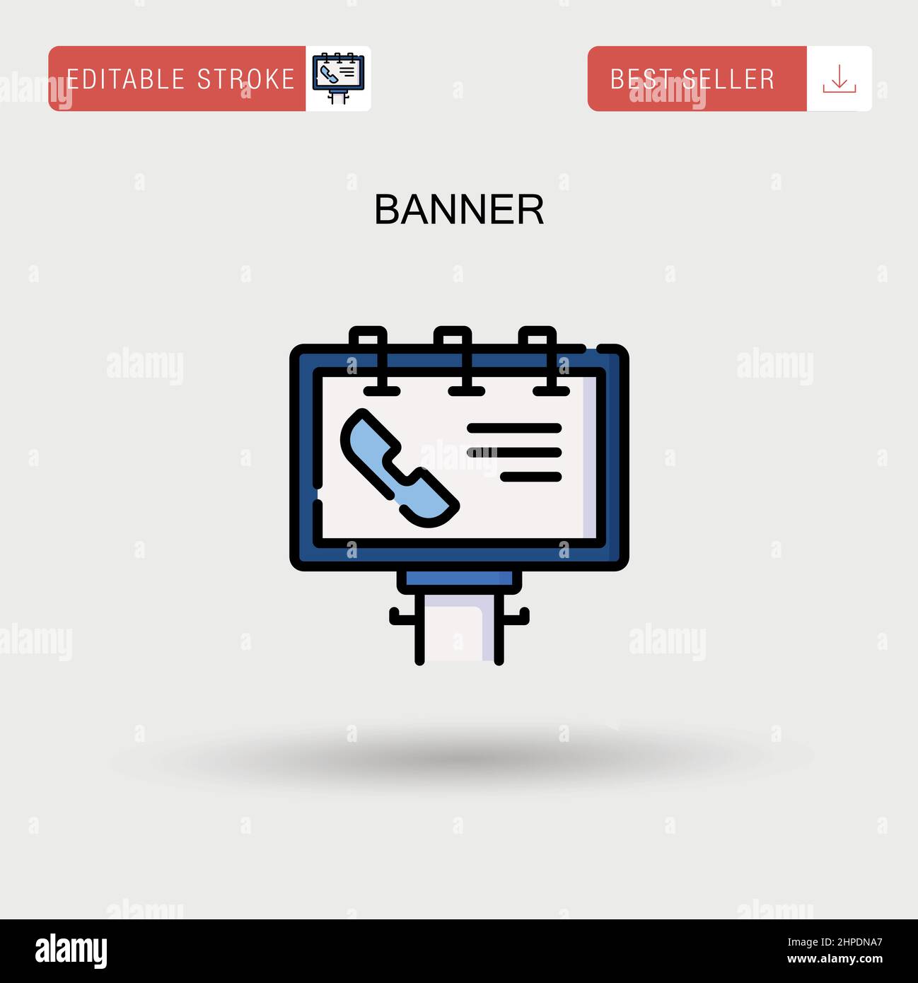 Banner simple Stock Vector Images - Alamy