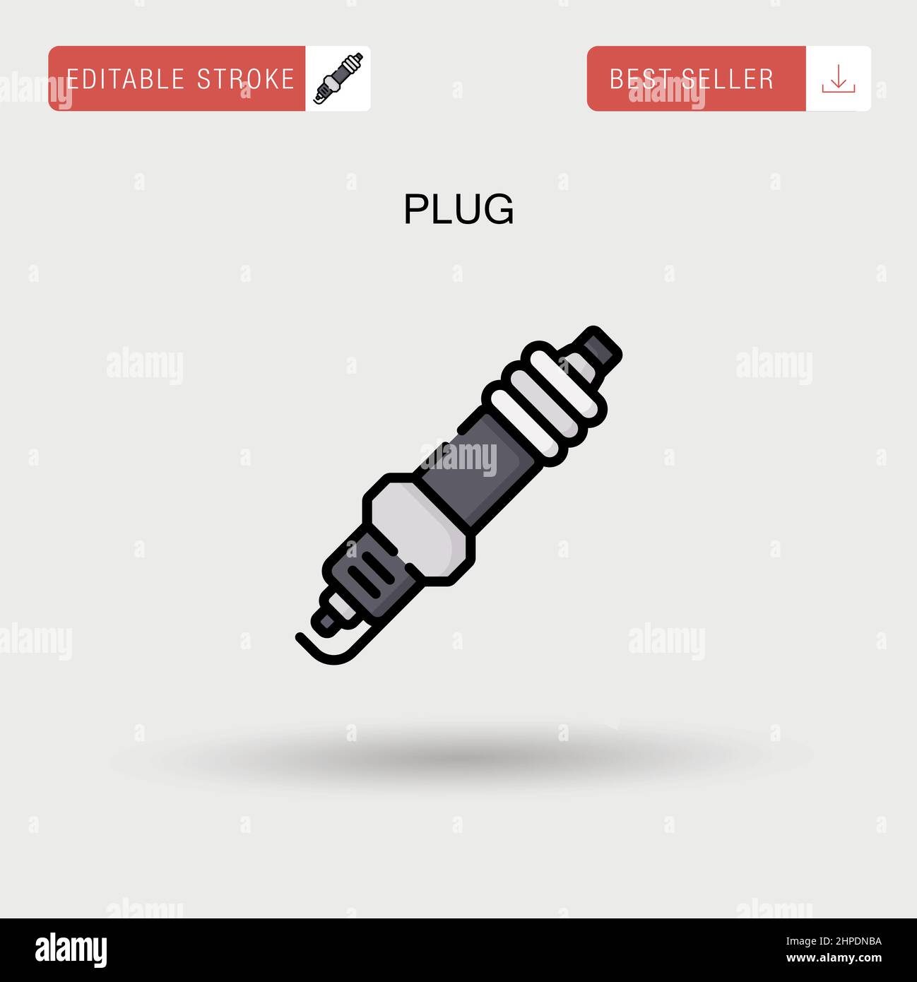Black plug socket Stock Vector Images - Alamy