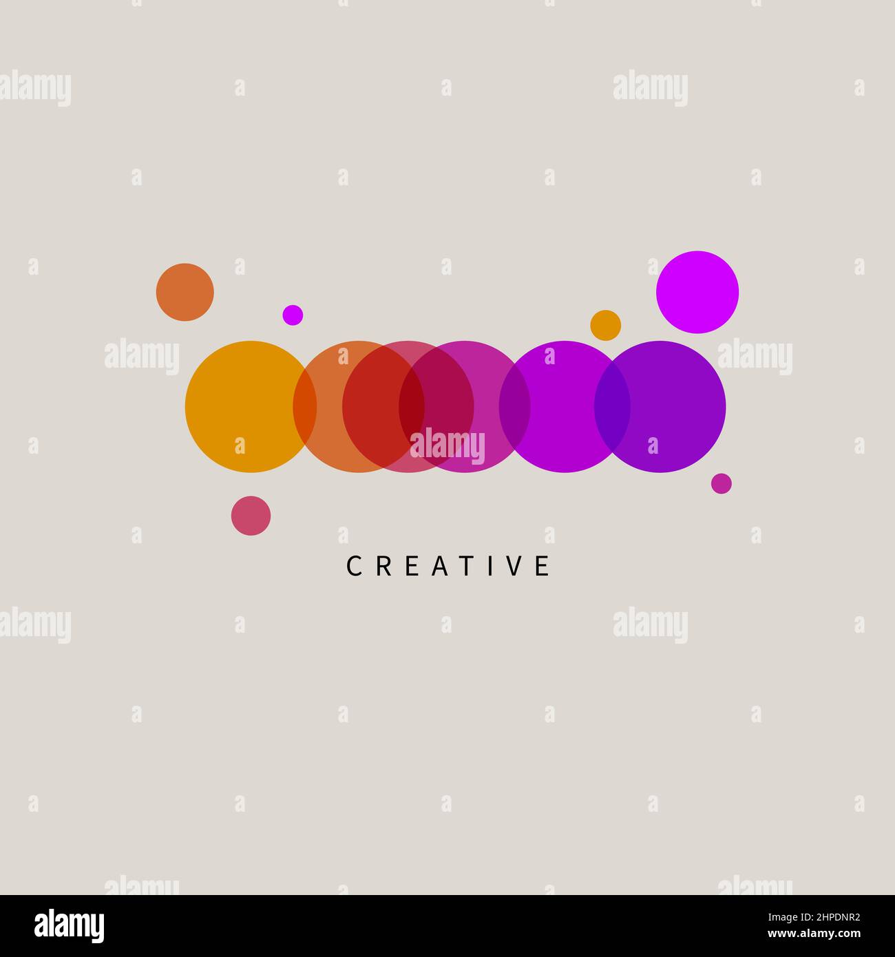 Creative logo advertising agency Stock Vector Image & Art - Alamy