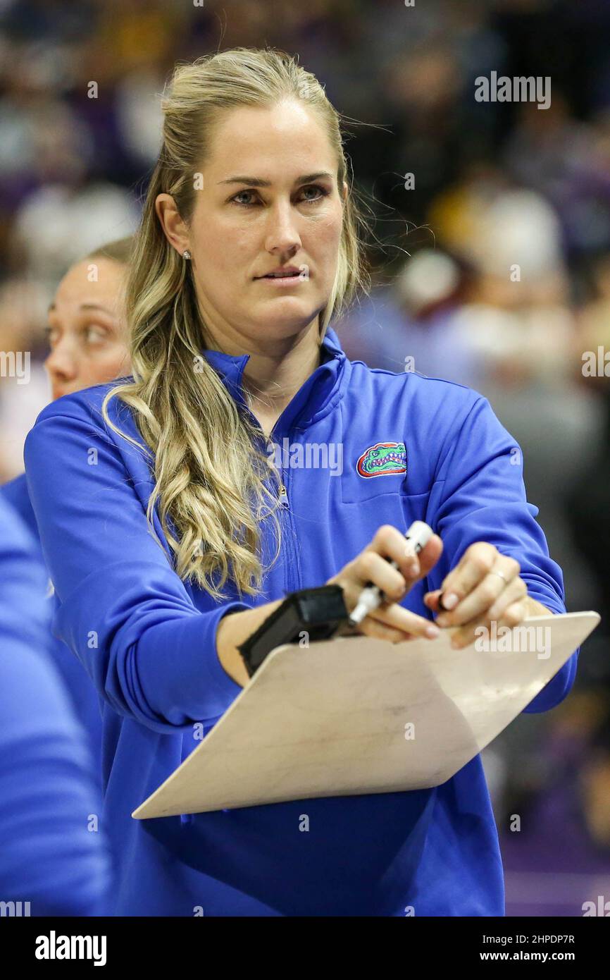 Baton Rouge, LA, USA. 20th Feb, 2022. Florida Head Coach Kelly Rae ...