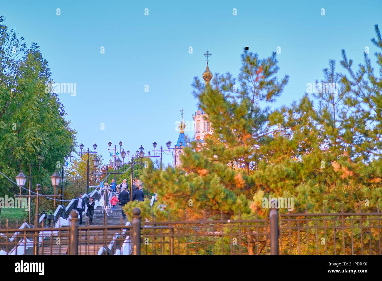 Khabarovsk, Russia - Sep 29, 2021: Grado-Khabarovsk Cathedral of the ...