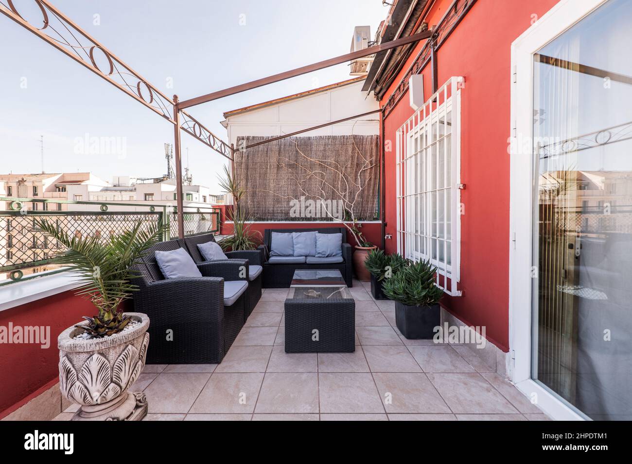 terrace is an external, open, flat, open area, either in a landscape ...