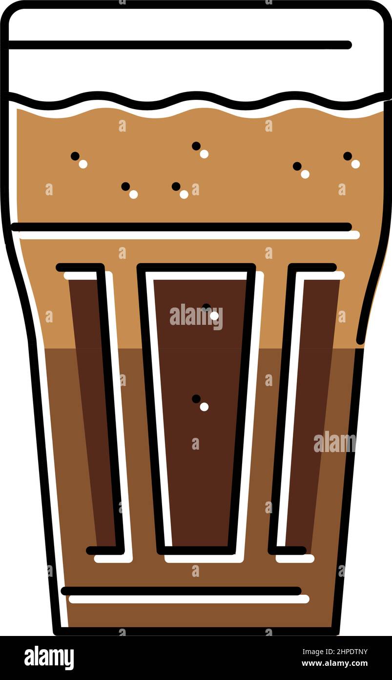 chocolate coffee color icon vector illustration Stock Vector Image ...