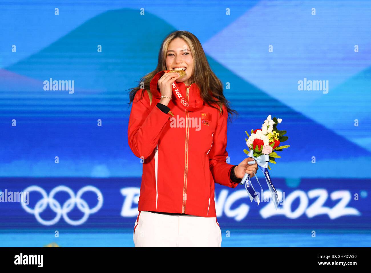 Eileen Gu (CHN), FEBRUARY 8, 2022 - Freestyle Skiing : Women's Big Air ...