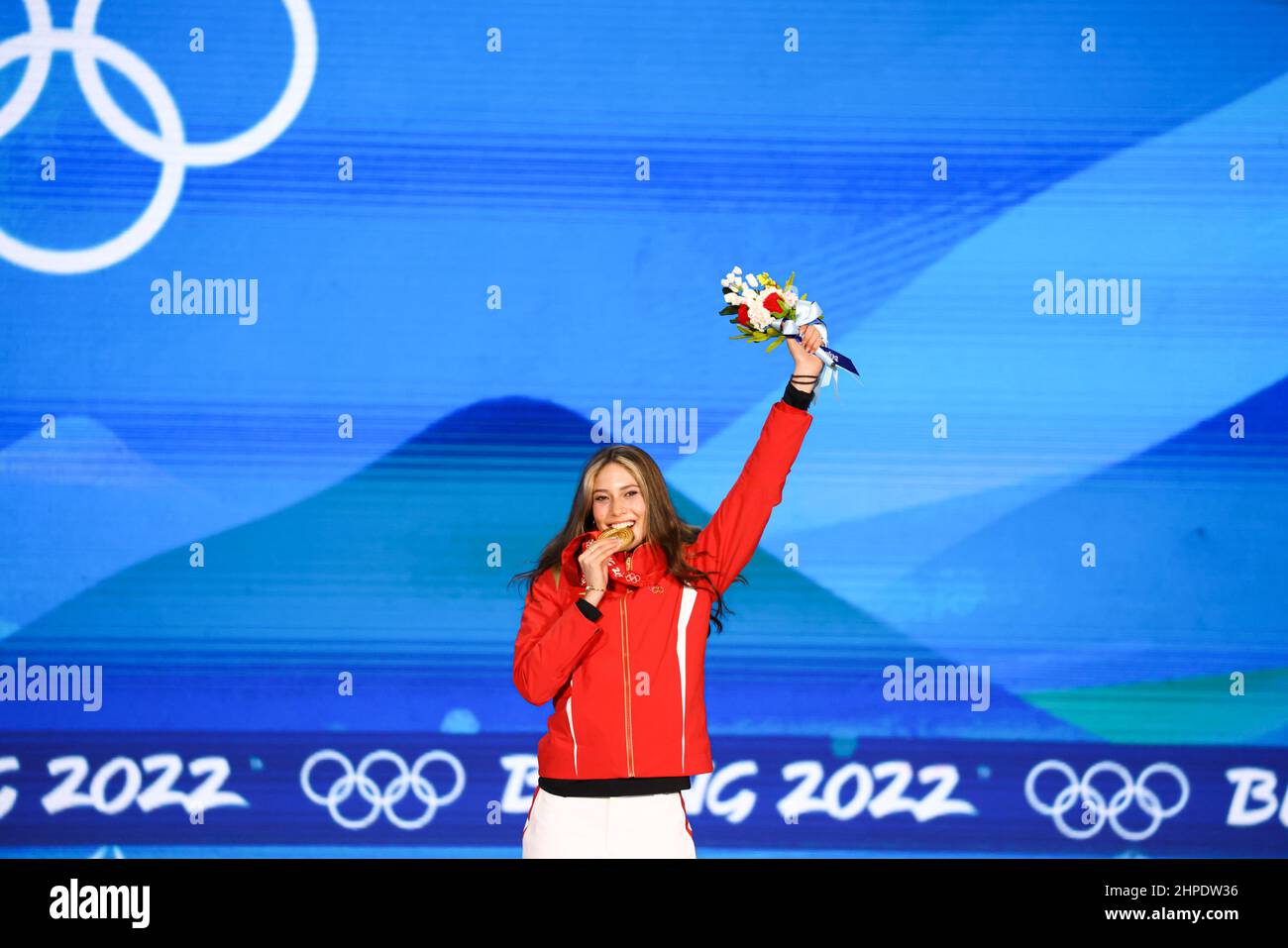 Eileen Gu (CHN), FEBRUARY 8, 2022 - Freestyle Skiing : Women's Big Air ...