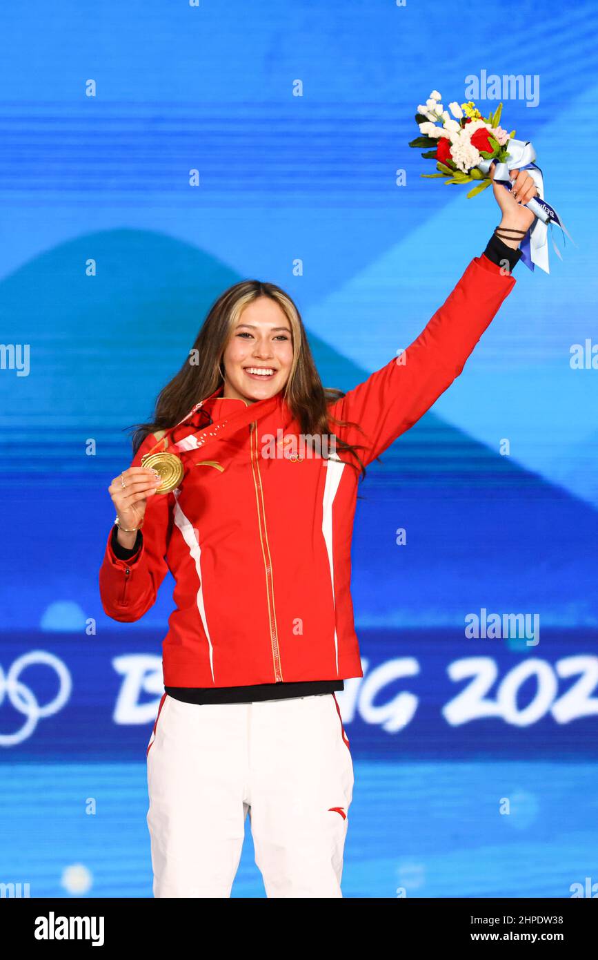 Eileen Gu (CHN), FEBRUARY 8, 2022 - Freestyle Skiing : Women's Big Air ...