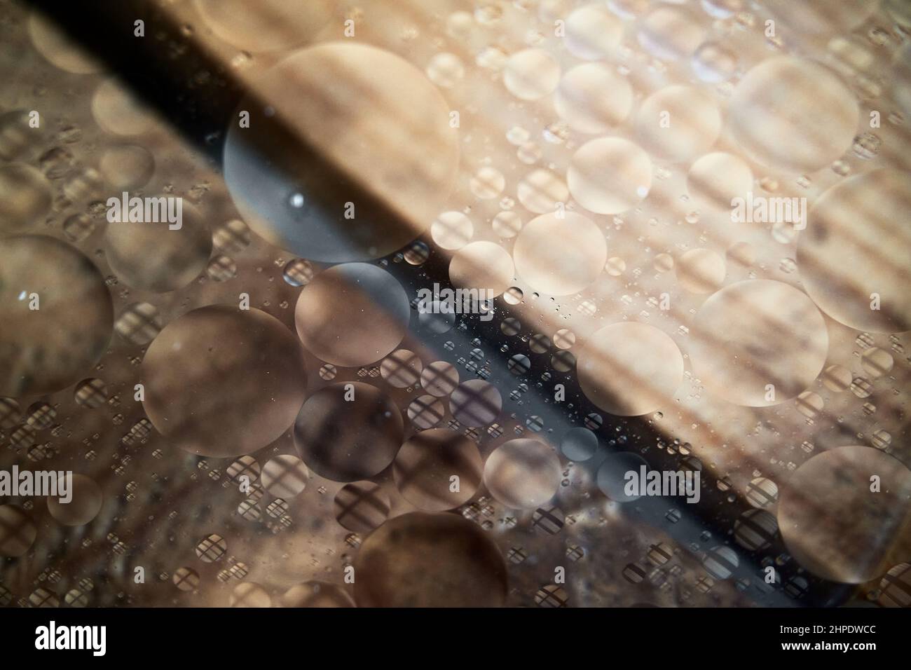 Beautiful background of water drops on a glass Stock Photo - Alamy