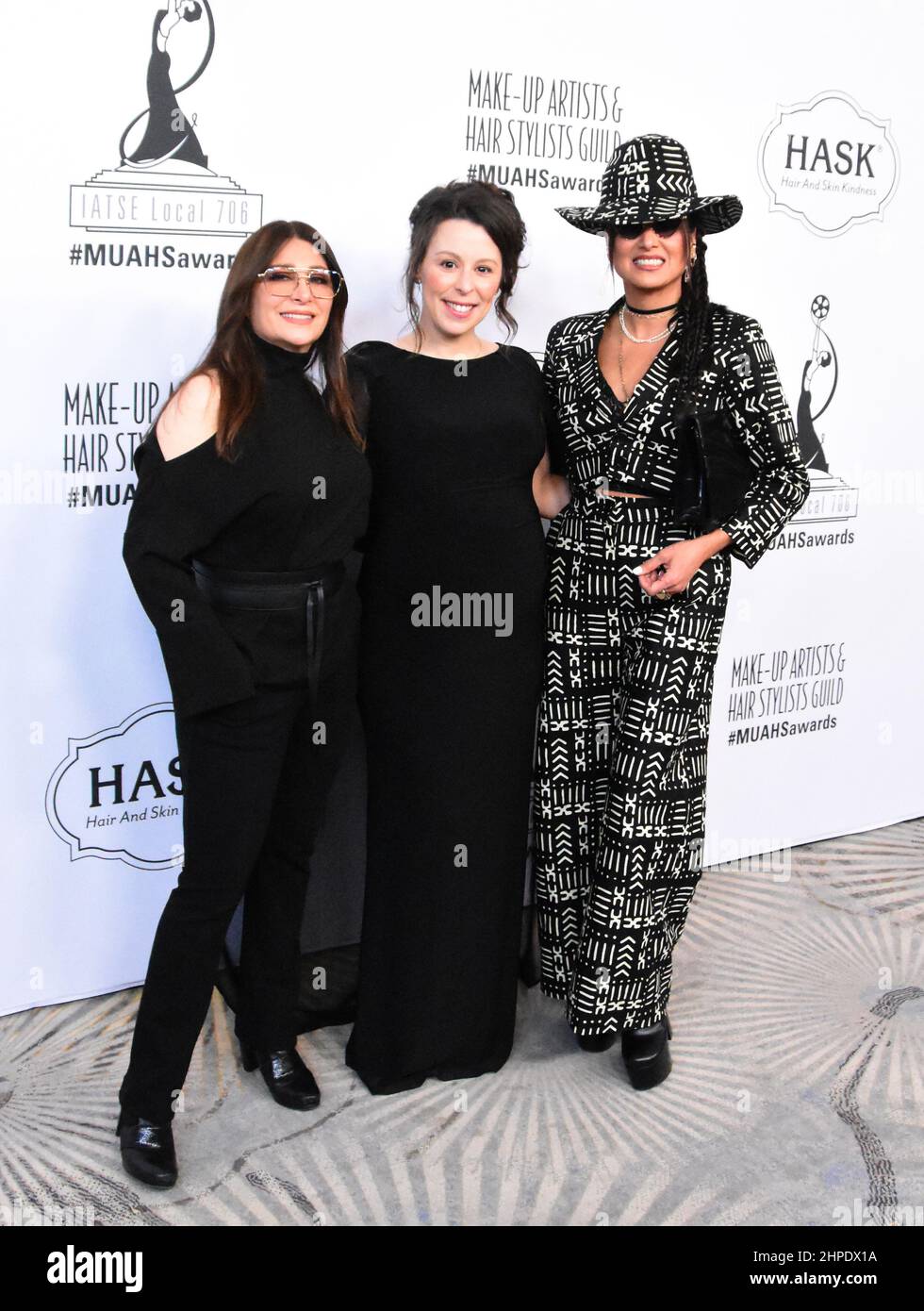 Beverly Hills, California, USA 19th February 2022 Darcy Gilmore, Ashlyn ...