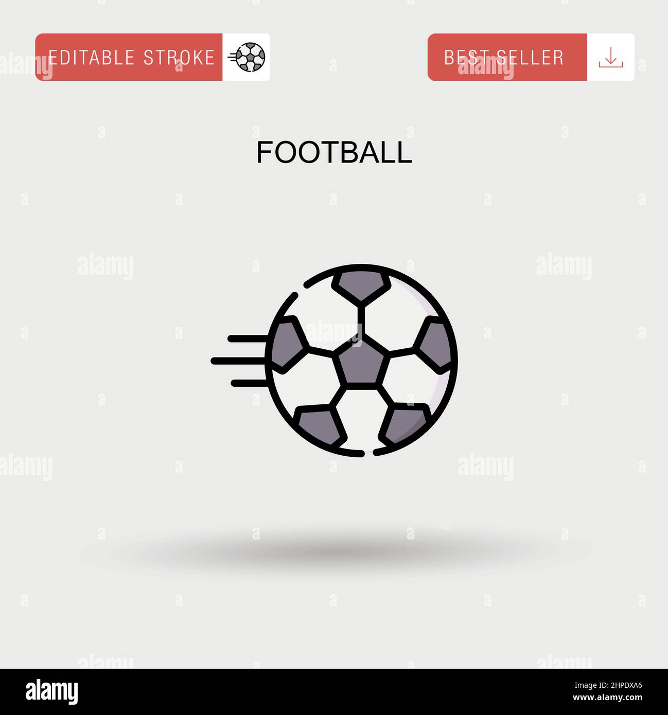 American football stadium light ball Stock Vector Images - Alamy