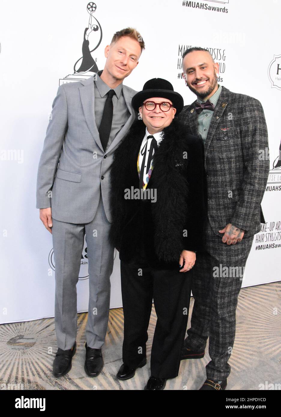 Beverly Hills, California, USA 19th February 2022 (L-R) Tyson Fountaine ...