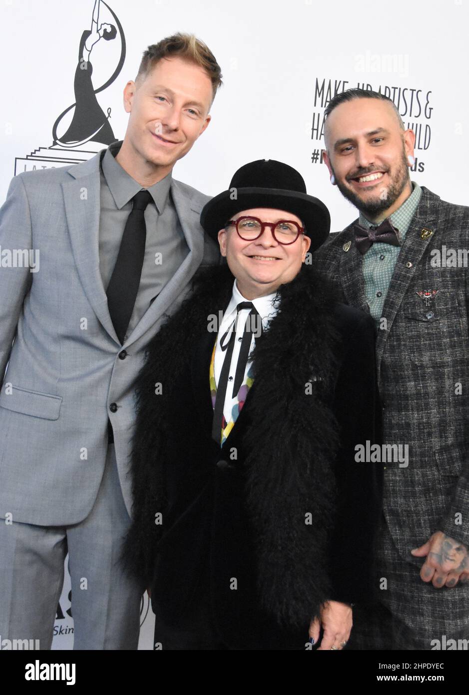 Beverly Hills, California, USA 19th February 2022 (L-R) Tyson Fountaine ...