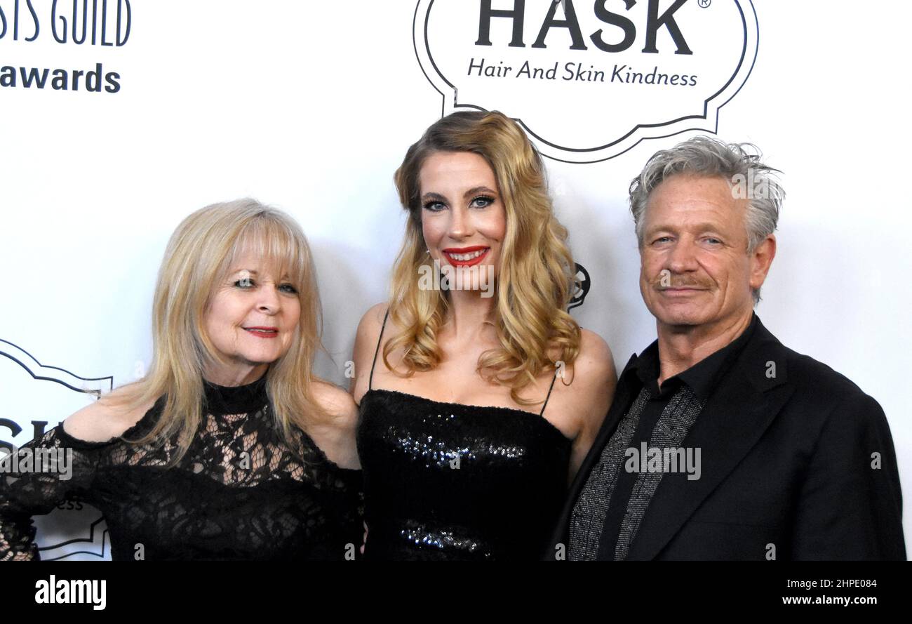 Beverly Hills, California, USA 19th February 2022 (L-R) Patricia Denney ...