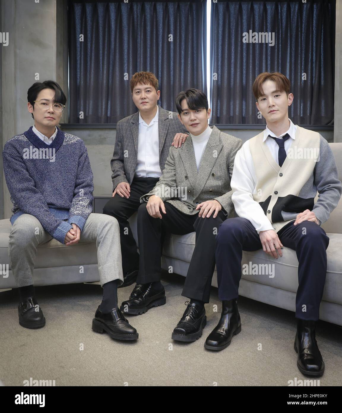 21st Feb, 2022. S. Korean vocal group Noel South Korean vocal group ...