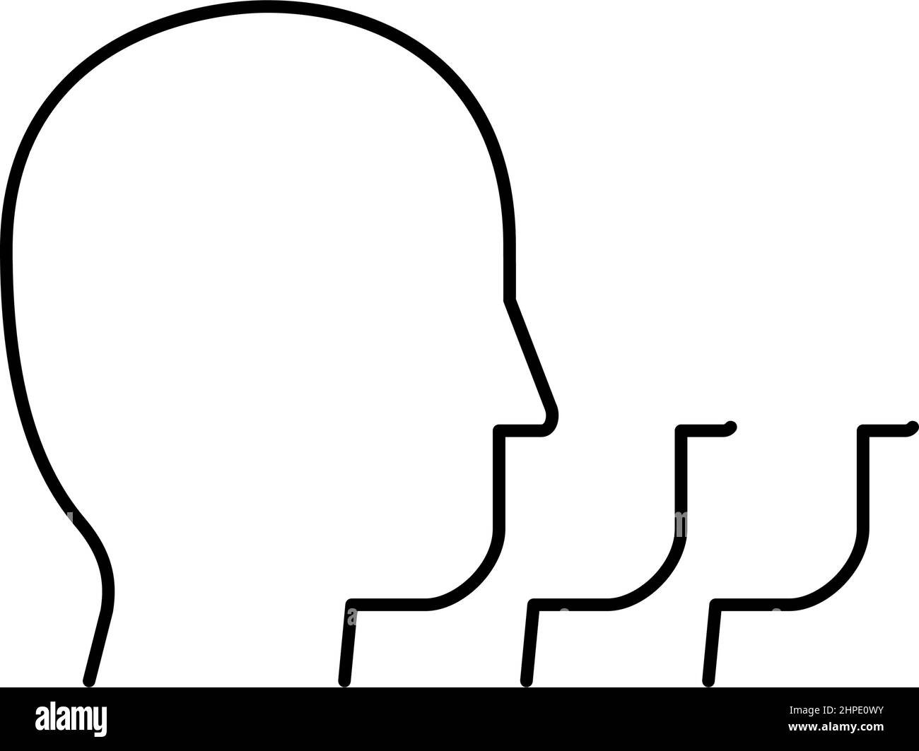 Allergy color line icon Black and White Stock Photos & Images - Alamy