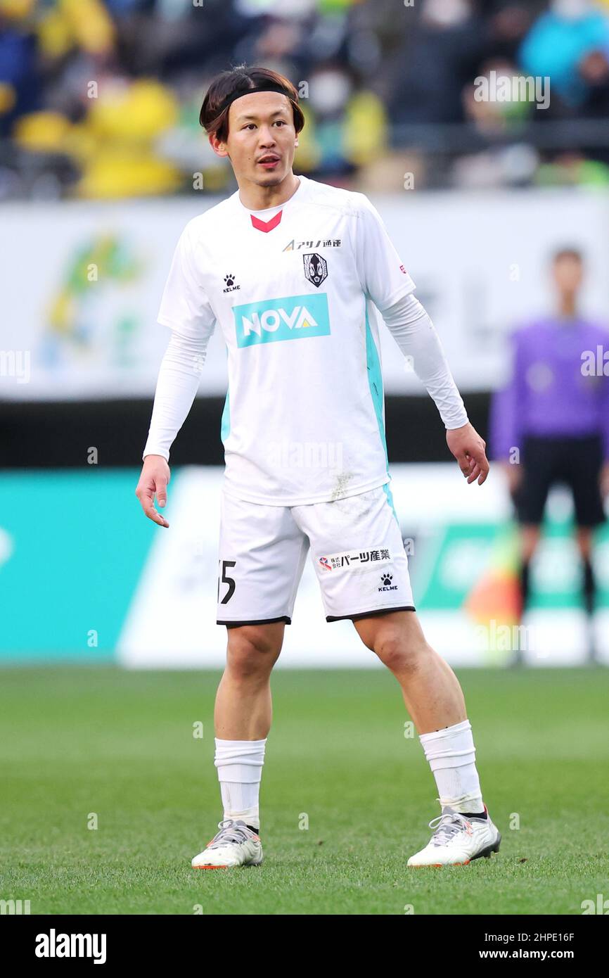 Chiba, Japan. 19th Feb, 2022. Masashi Wada (Grulla) Football/Soccer : 2022 J2 League match ...