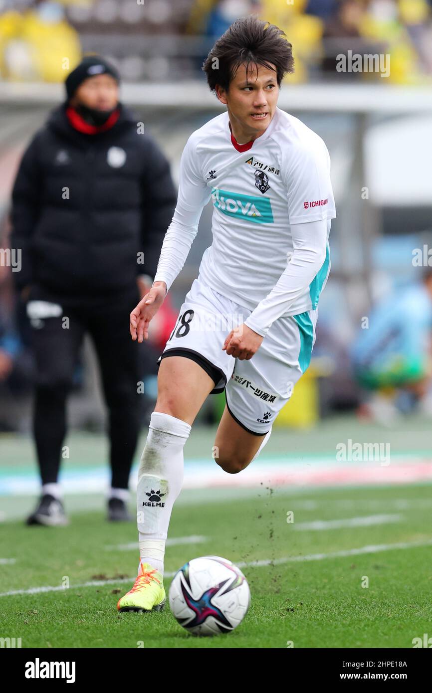Chiba, Japan. 19th Feb, 2022. Tsuyoshi Miyaichi (Grulla) Football ...
