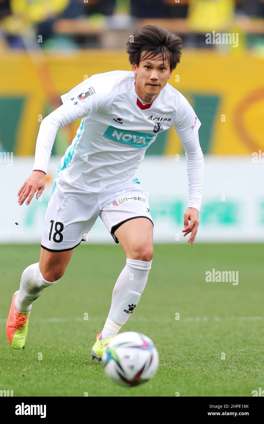 Chiba, Japan. 19th Feb, 2022. Tsuyoshi Miyaichi (Grulla) Football ...