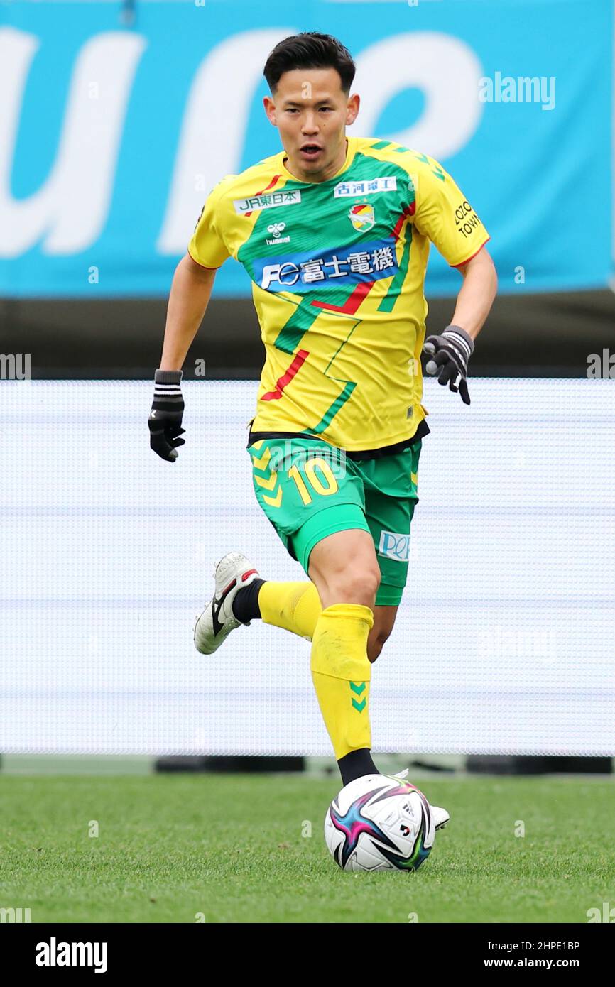 Chiba, Japan. 19th Feb, 2022. Tomoya Miki (JEF) Football/Soccer : 2022 ...