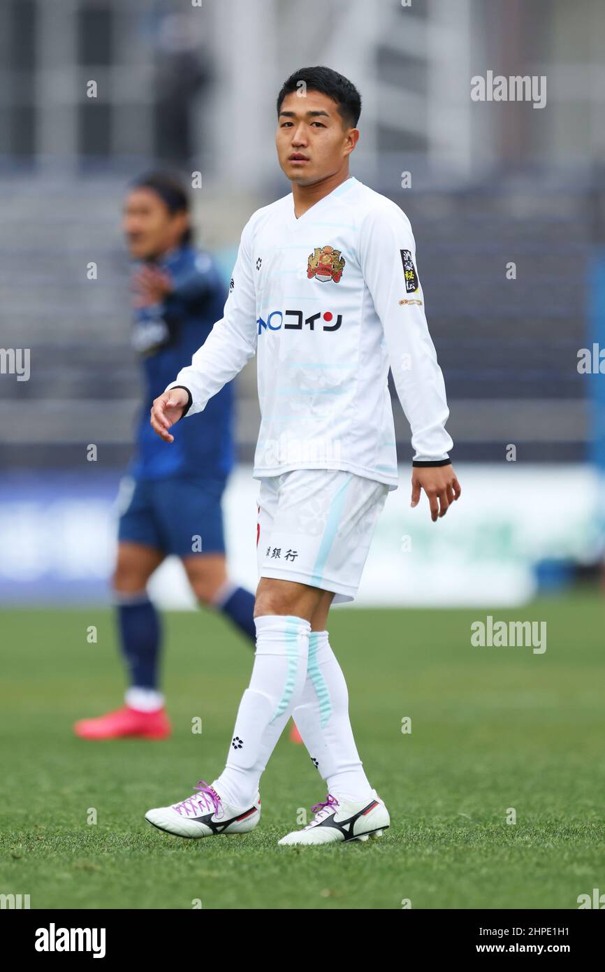 Tokyo, Japan. 20th Feb, 2022. Kazuto Takezawa (Ryukyu) Football/Soccer ...