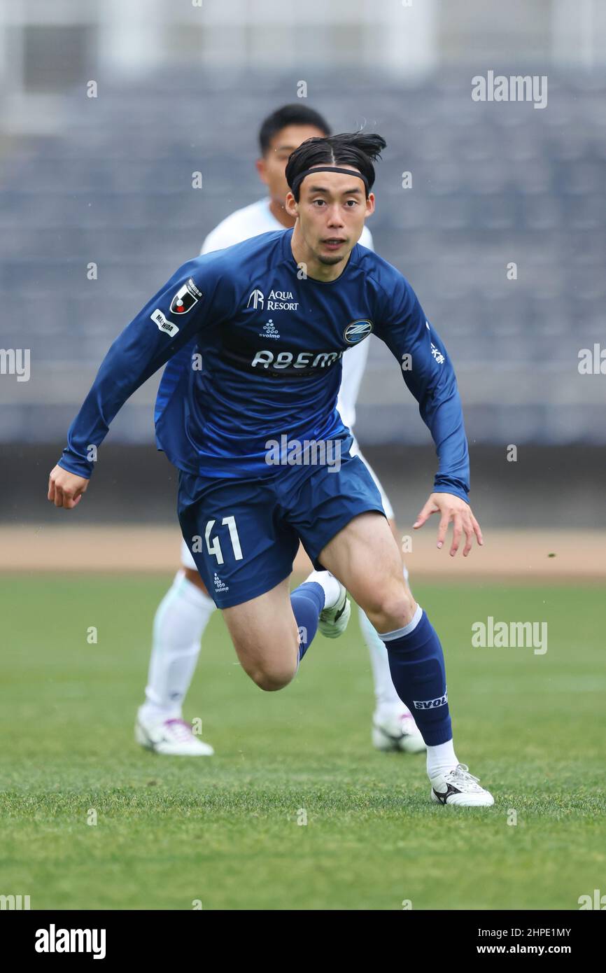Tokyo, Japan. 20th Feb, 2022. Takuya Yasui (Zelvia) Football/Soccer : 2022 J2 League match ...