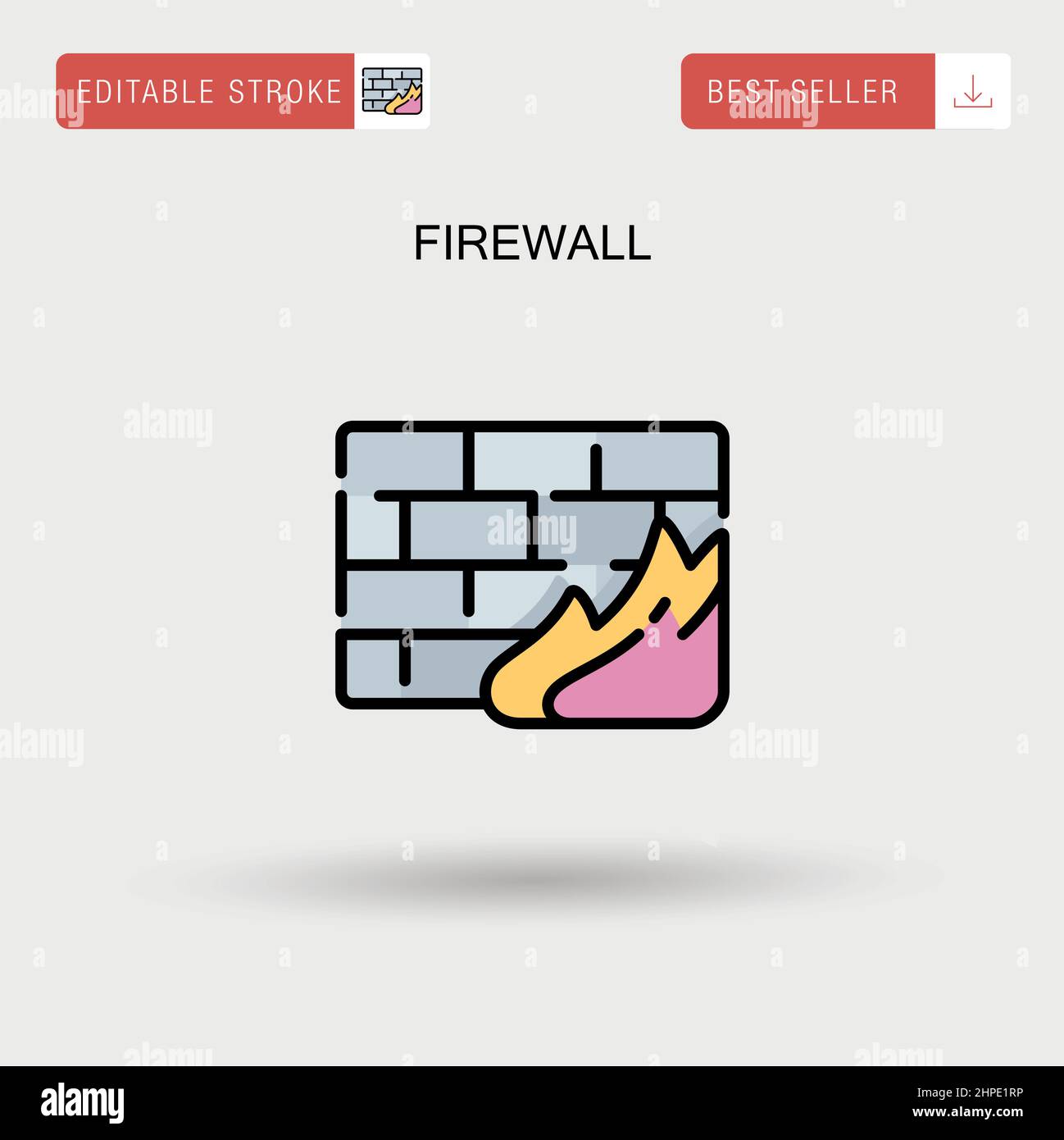 Firewall technology Stock Vector Images - Alamy