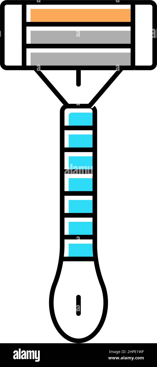 razor tool color icon vector illustration Stock Vector Image & Art - Alamy